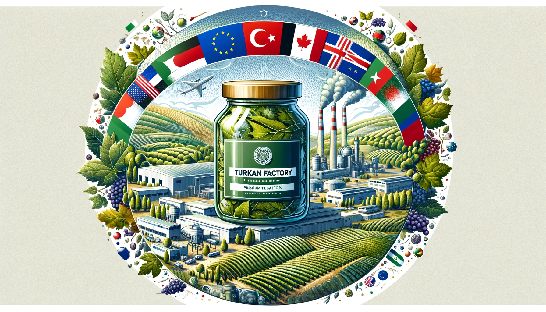 Grape Leaves Supplier Factory: Guaranteed Luxurious Love